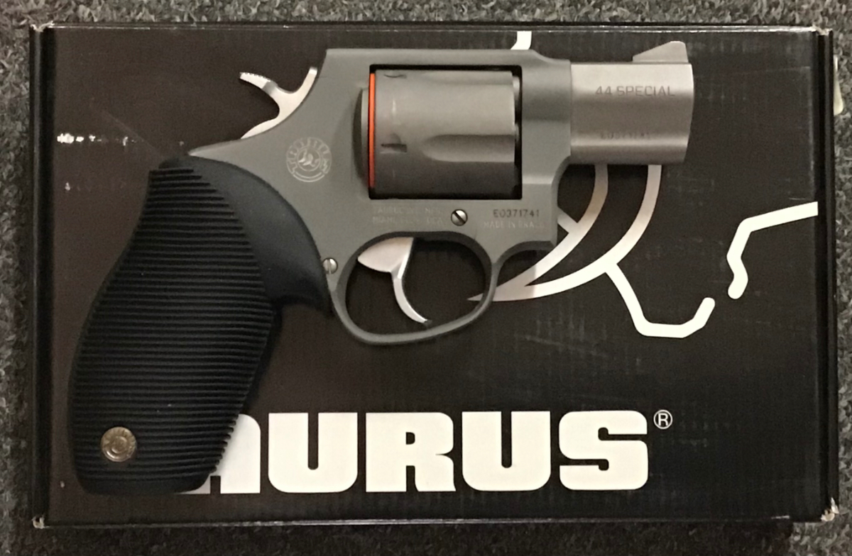 Taurus Snub Nose Double Action Revolver .44 Spec Ultralite Stainless ...