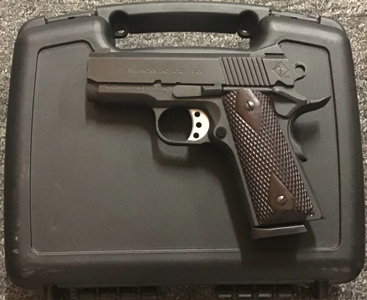 American Tactical Imports Ati Titan .45 Acp 1911 Semi Auto Pistol Hga ...