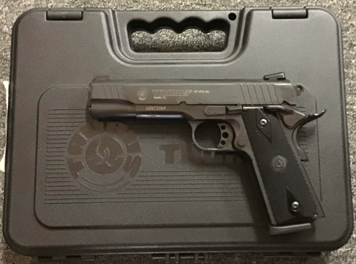 Pictures: Taurus PT 1911 .45 ACP PISTOL 8-rnd mag Full Size New in Box ...