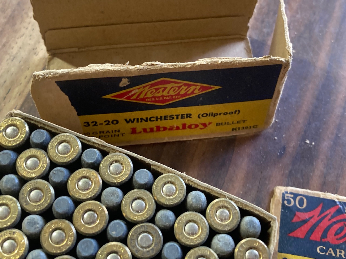 Western Cartridge Company Winchester 32-20 Lubaloy Vintage Ammo 50rds ...