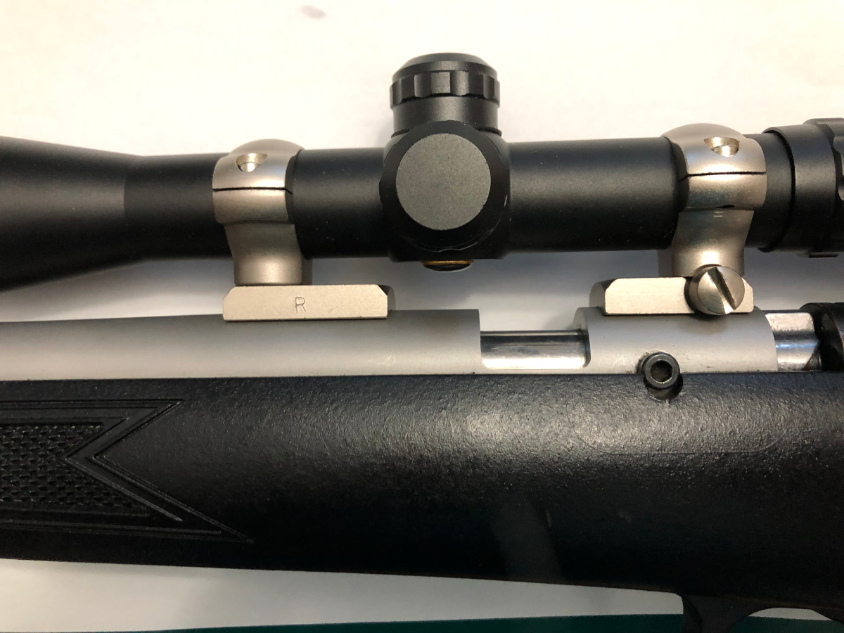 Knight .50 Caliber Disc Stainless Blackpowder Rifle With New Simmons ...