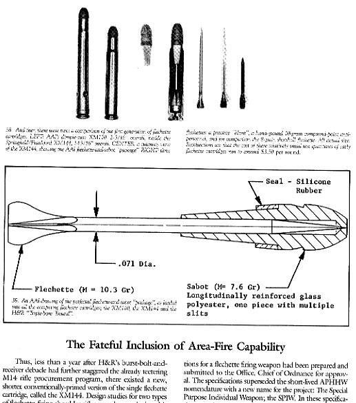 THE Book on US Military SPIW Flechette Guns & Ammo