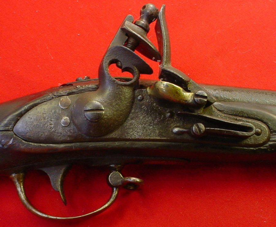 Springfield 1838 Flintlock Military Rifle. .69 Caliber Ball For Sale at ...