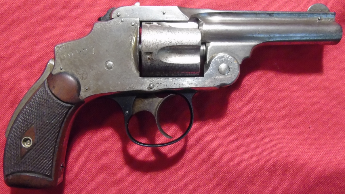 Smith And Wesson 3rd Model Safety Hammerless (Lemon Squeezer). .38 S&W ...