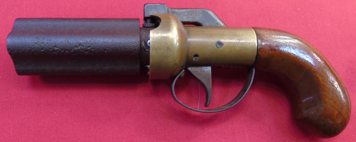 Pepperbox Kit Gun .36 Calibre. .36 Caliber Ball For Sale at GunAuction ...