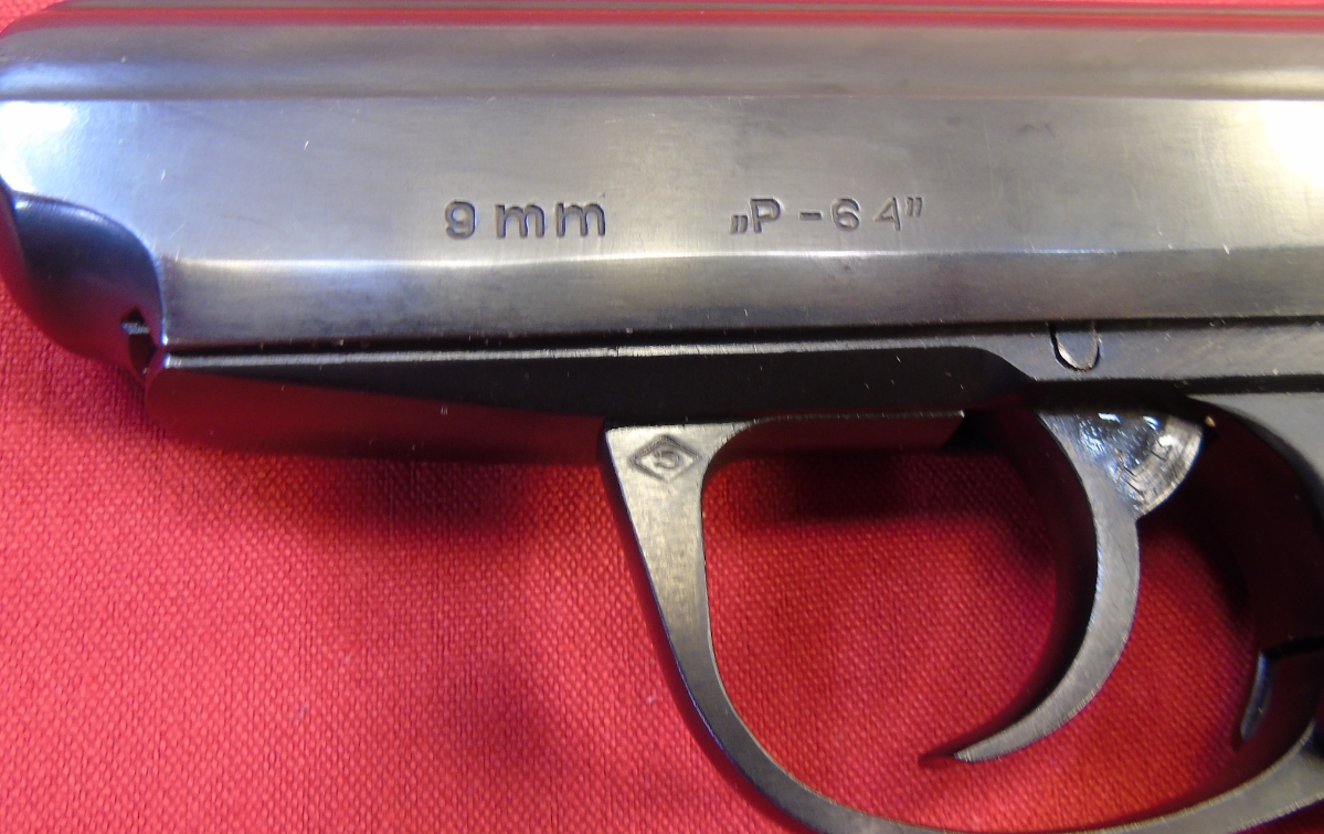 Polish Model P-64 Semi Auto Pistol W/Holster & Extra Mag. 9x18m/M For ...
