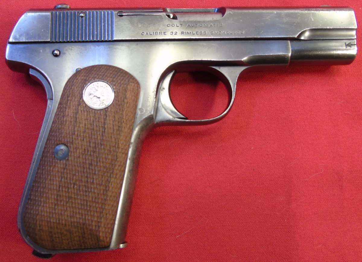 Colt Model 1903 Semi Auto Pistol. .32 Auto (7.65 Browning) For Sale at ...