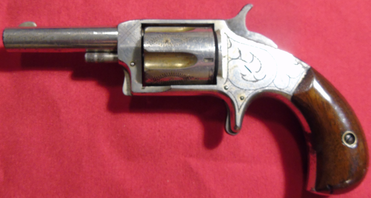 Iver Johnson Factory Engraved Victor #3 Single Action Spur Trigger ...