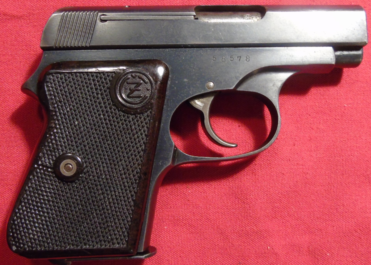 CZ Small Semi Auto Pistol.