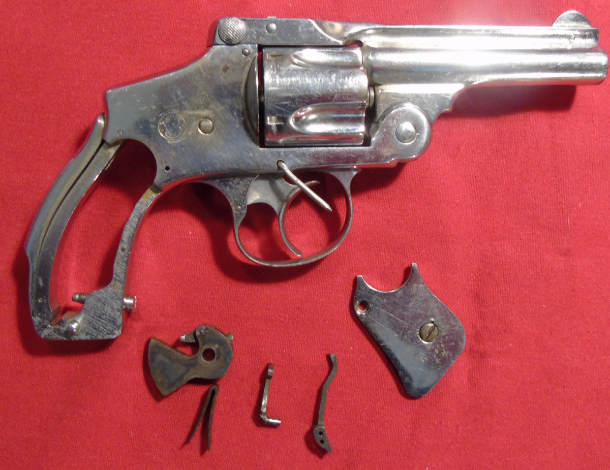 Smith And Wesson 38 Safety Hammerless 4th Model. .38 S&W For Sale at ...