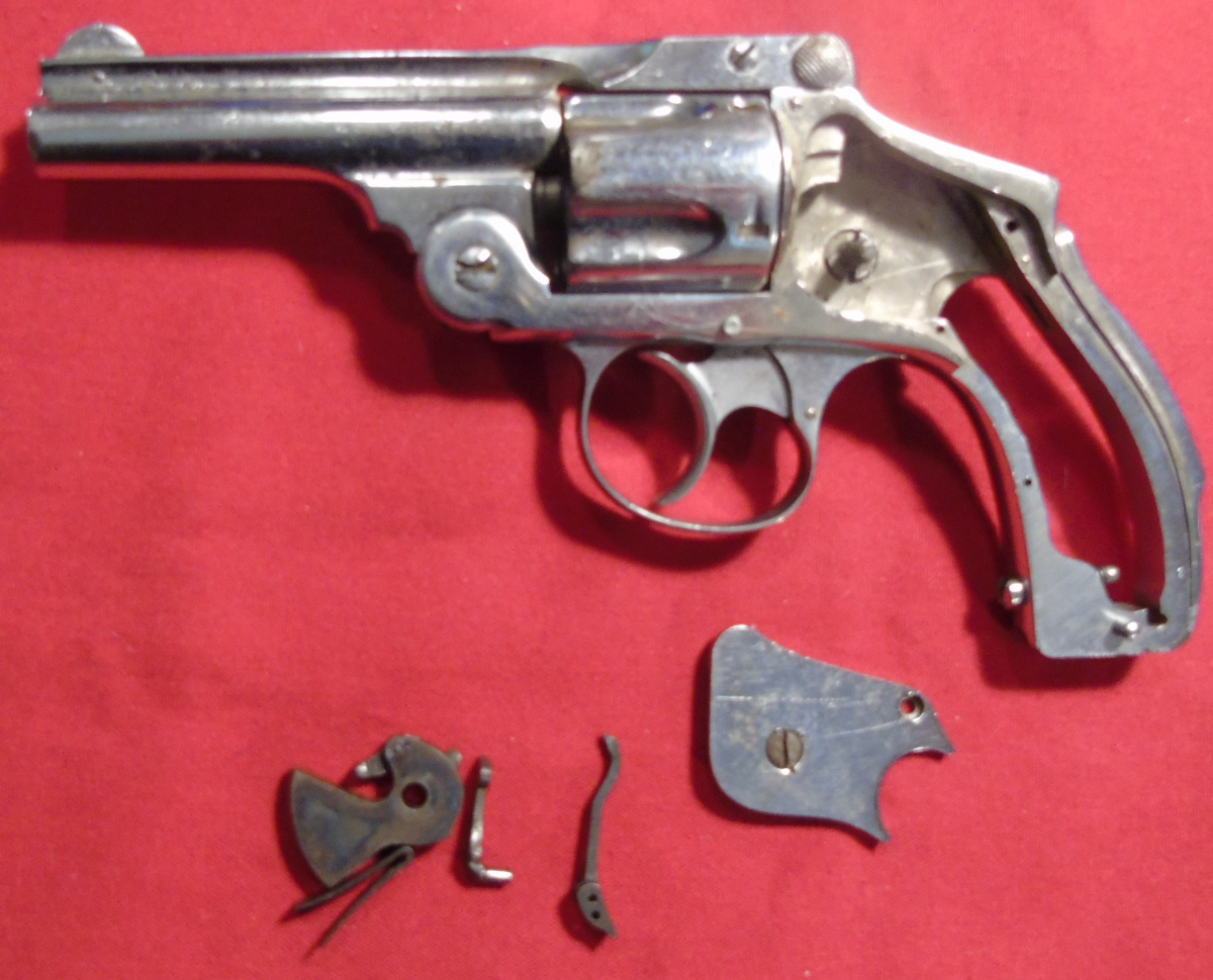 Smith And Wesson 38 Safety Hammerless 4th Model. .38 S&W For Sale at ...