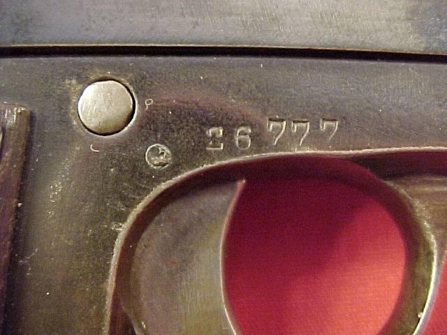 Spanish Ruby. Semi-Automatic Pistol In 25 Acp Calibre. For Sale at ...