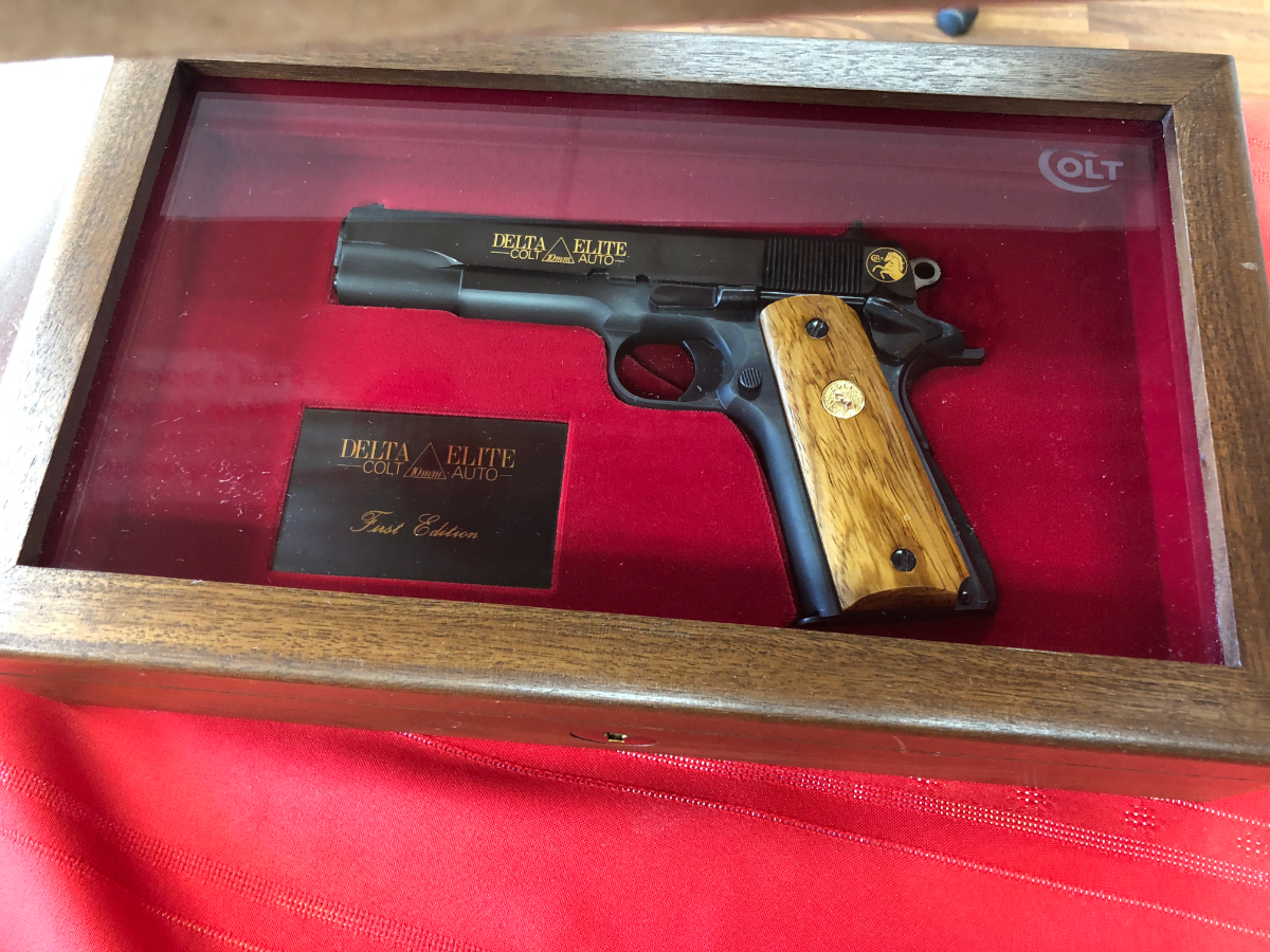 Colt Delta Elite "1st Edition" Boxed Complete 10mm 10mm For Sale at ...