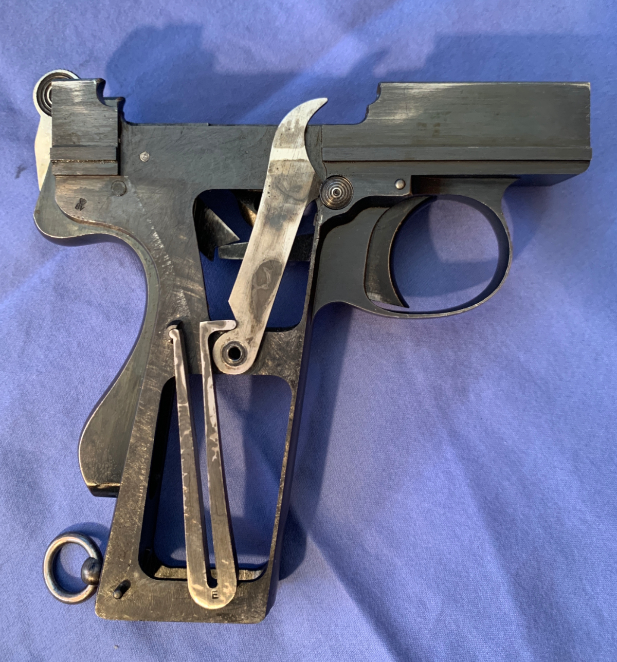 Webley & Scott Model 1913 455 Self-Loading Pistol Mark I .455 Webley ...