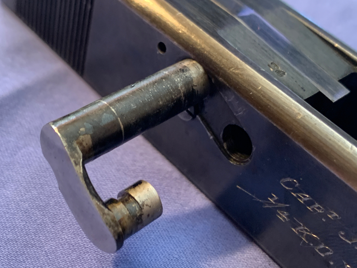 Webley & Scott Model 1913 455 Self-Loading Pistol Mark I .455 Webley ...