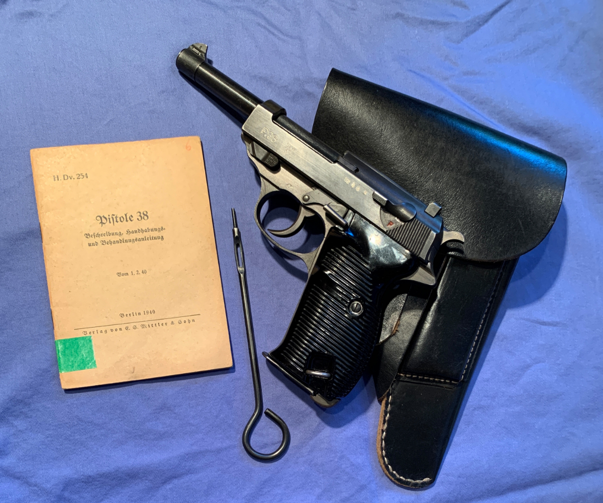 Mauser Very Nice All Matching Svw45 Code P.38 With Proper 1945 Holster ...