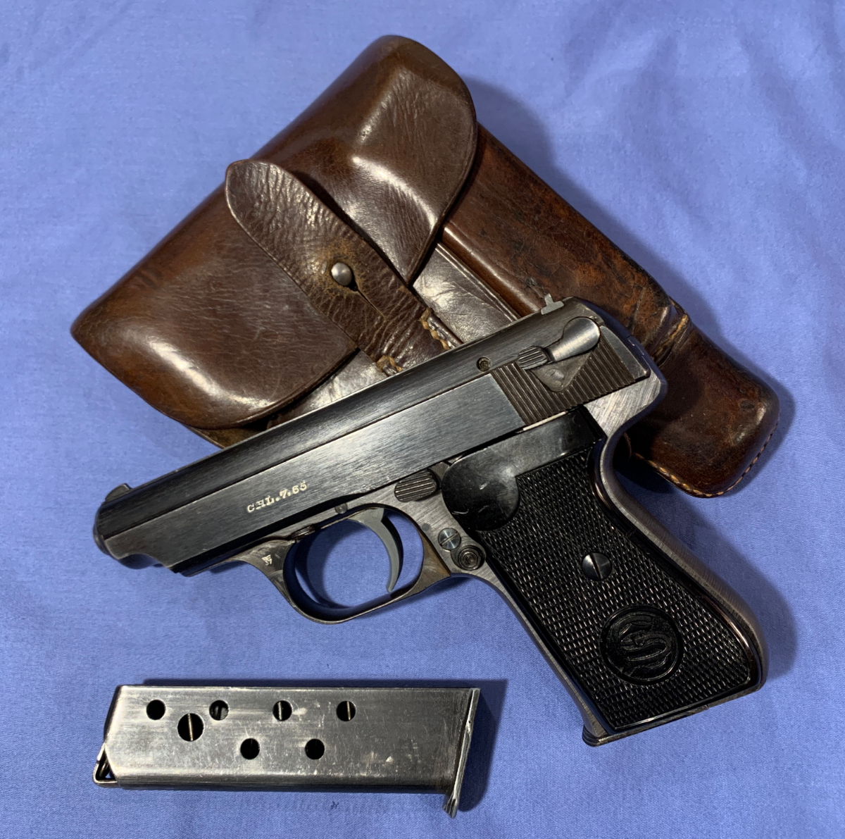 J. P. Sauer & Sohn 1944 Sauer & Sohn 38h Pistol With Proper Holster And ...