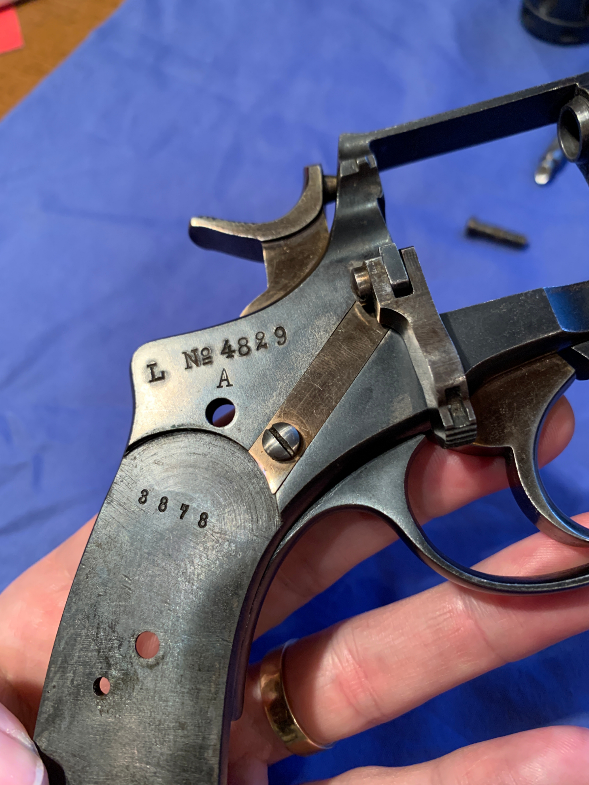Husqvarna - 1899 M.1887 Swedish Nagant Revolver With Proper Holster ...