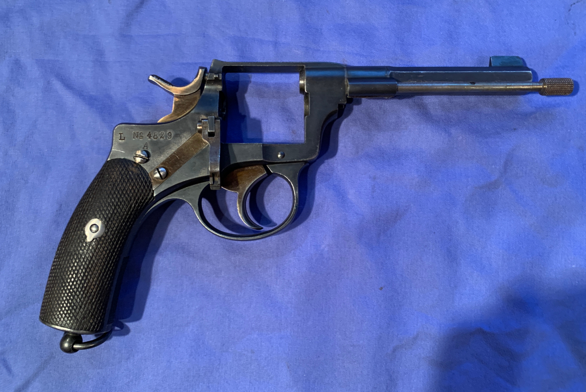 Husqvarna - 1899 M.1887 Swedish Nagant Revolver With Proper Holster ...
