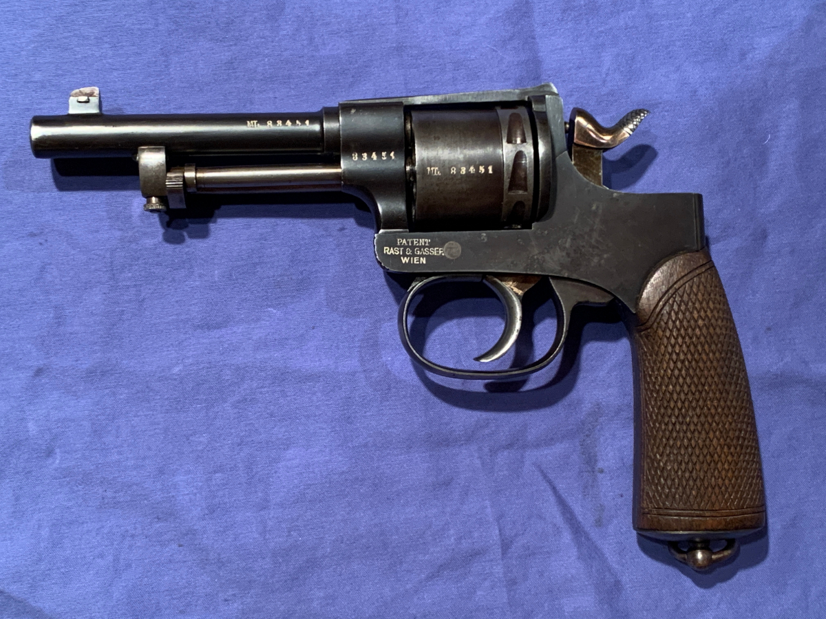 Rast & Gasser Model 1898 Service Revolver Made In 1916, Very Nice ...