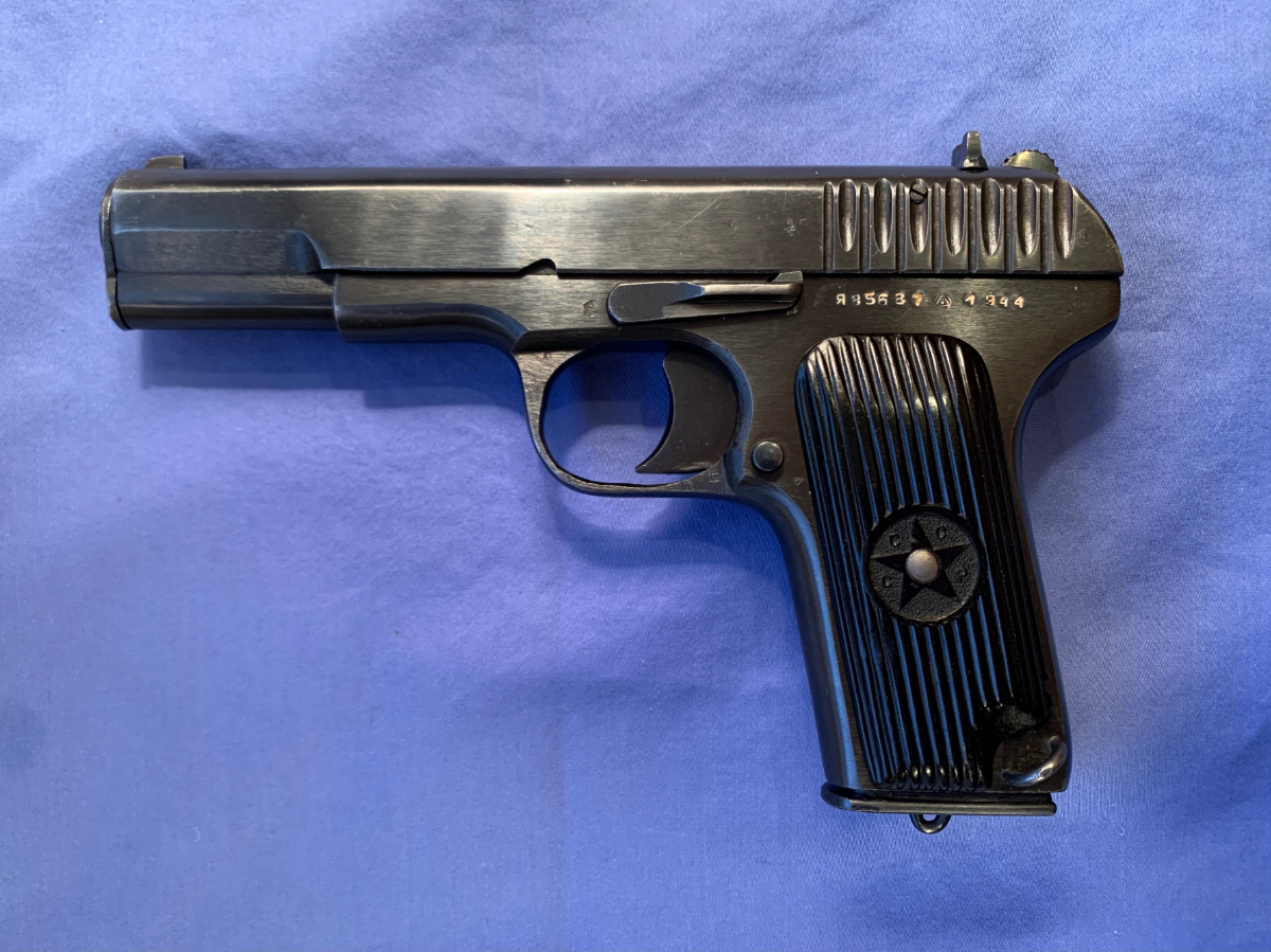 Tula 1944 Tt-33 Tokarev In Excellent Condition Matching Magazine, With ...