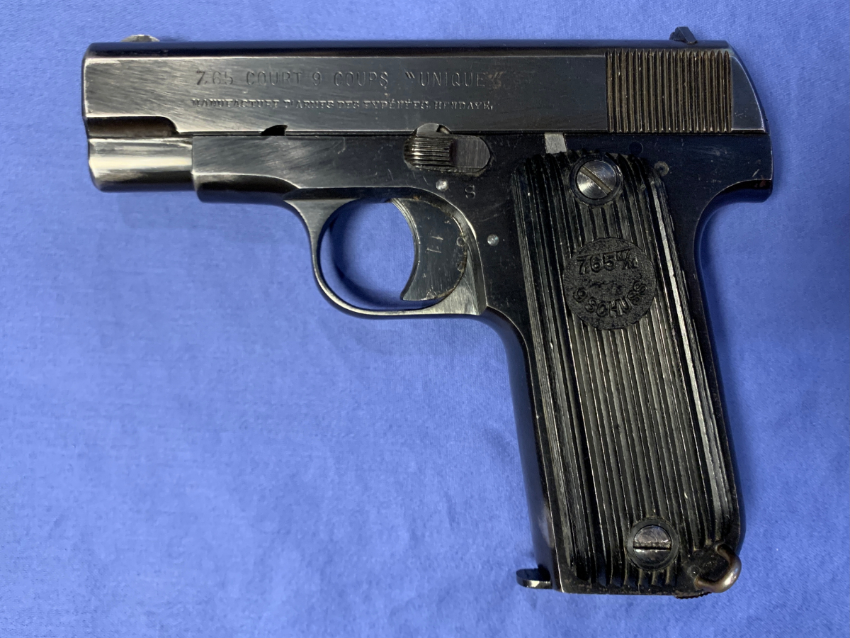 Manufacture D’Armes Des Pyrennes Hendaye Unique Model 17 Pistol With ...