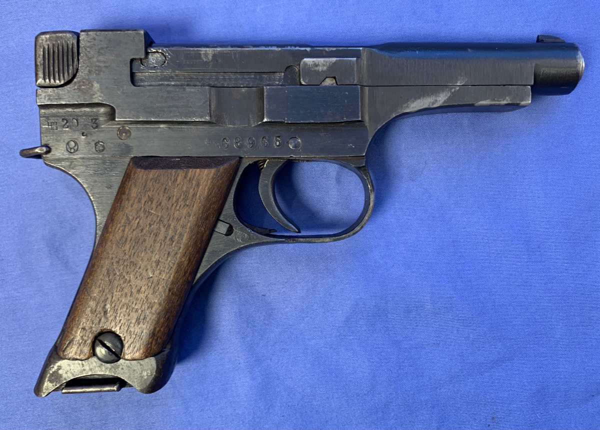 1945 Showa 20.3 Nambu Type 94 Squareback 8mm Nambu For Sale at GunAuction.com - 17166264