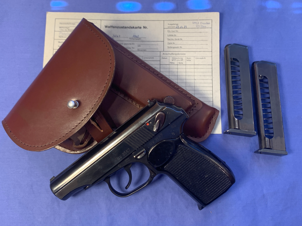 Ernst Thaelmann Minty East German Mod. M Makarov rig, 1962, with ...