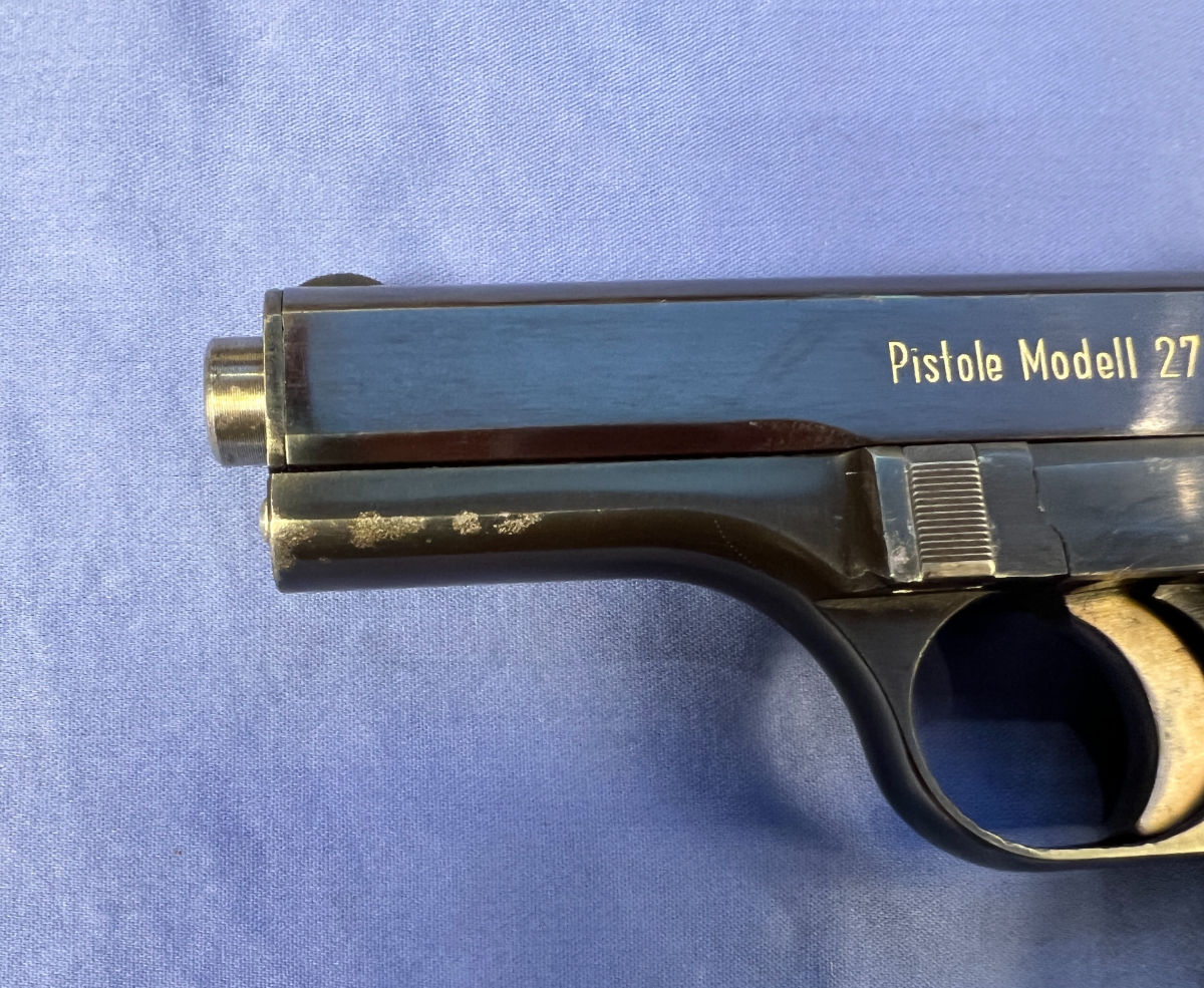 Cz 27 (Pistole Modell 27), Manufactured During Czech Occupation In Wwii ...