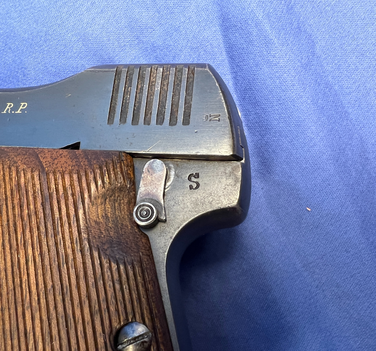 Becker And Hollander Imperial Army Accepted Beholla With Holster 7.65mm ...