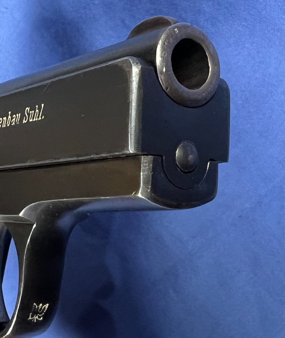 Becker And Hollander Imperial Army Accepted Beholla With Holster 7.65mm ...