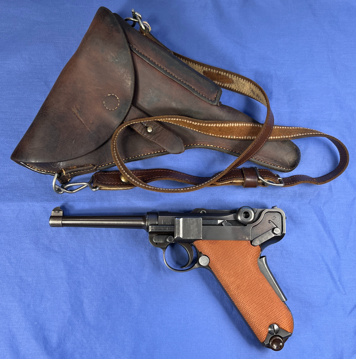 Beautiful 1934 Swiss Made "06/29" Luger With Swiss Mag, Proper Grips ...