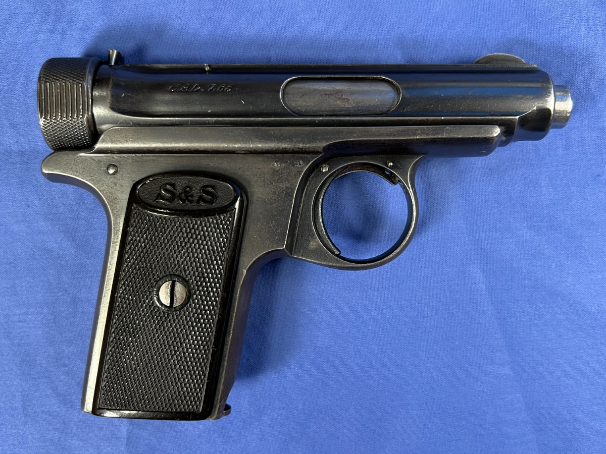J. P. Sauer & Sohn M1913, Imperial Army Accepted, With Officers Holster ...
