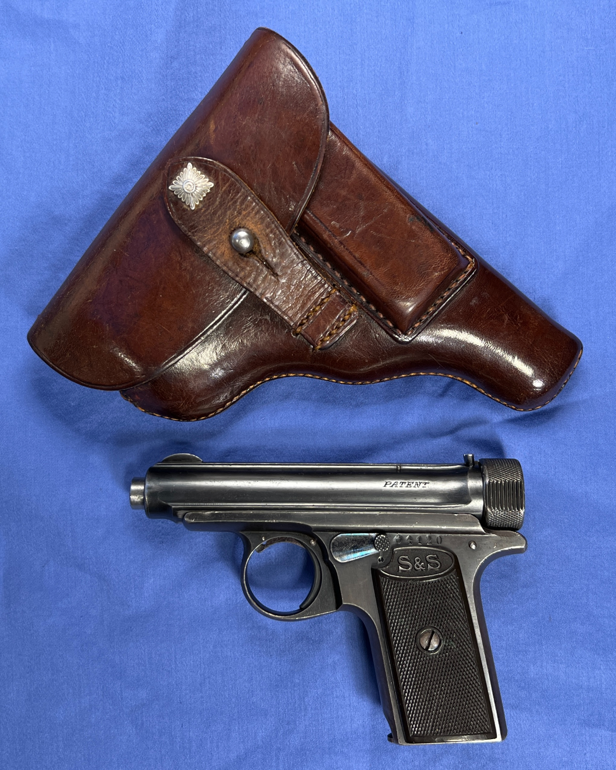 J. P. Sauer & Sohn M1913, Imperial Army Accepted, With Officers Holster ...