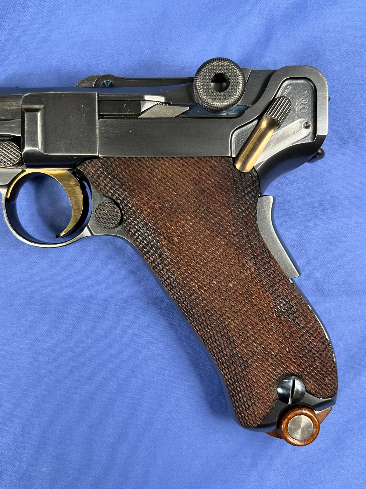 Dwm Beautiful 1900/06 Swiss Military Luger, Cross In Sunburst, Made In ...