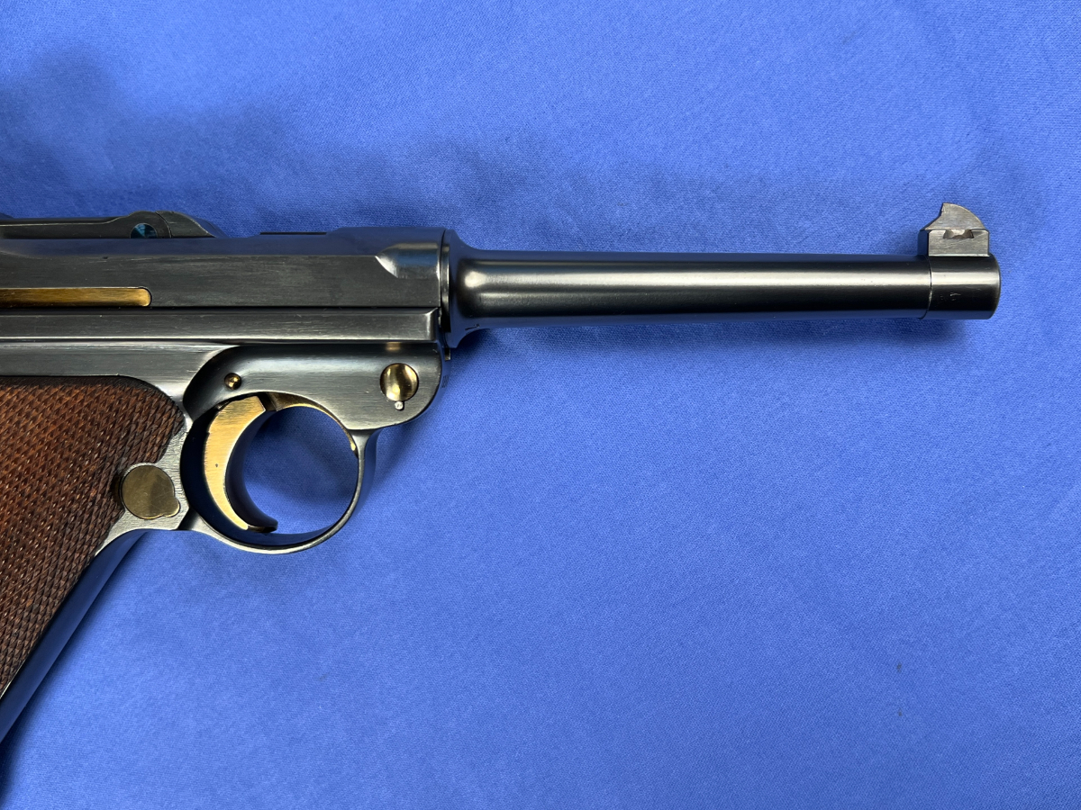 Dwm Beautiful 1900/06 Swiss Military Luger, Cross In Sunburst, Made In ...