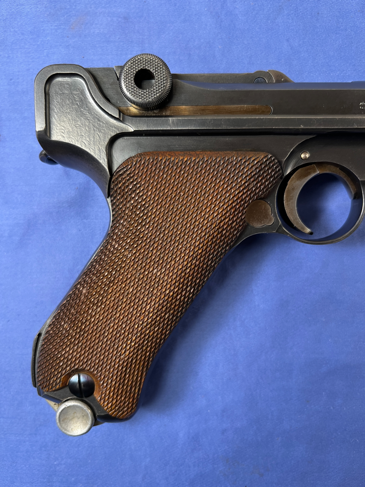 Mauser Beautiful And Fairly 1st Variation (Straw) 1937 P.08 Luger 9mm ...