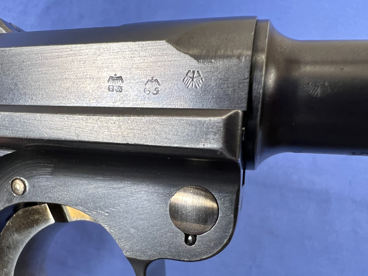 Mauser Beautiful And Fairly 1st Variation (Straw) 1937 P.08 Luger 9mm ...