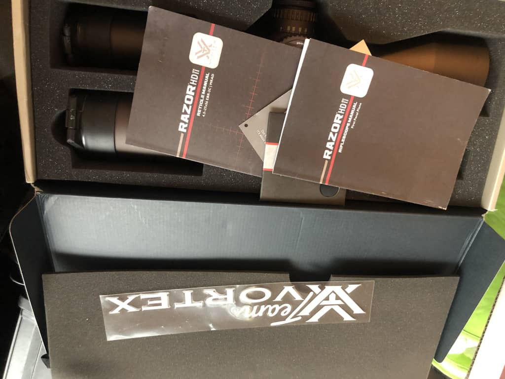 Vortex Optics Vortex Razor HD Gen II 4.5-27x56 EBR-2C MRAD