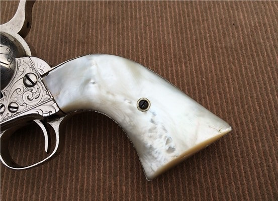 Colts Manufacturing Company Black Powder Engraved Colt Saa .45cal ...