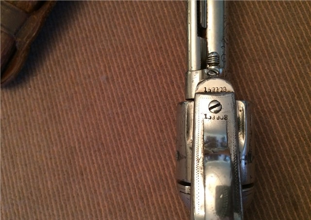 Colts Manufacturing Company Black Powder Engraved Colt Saa .45cal ...