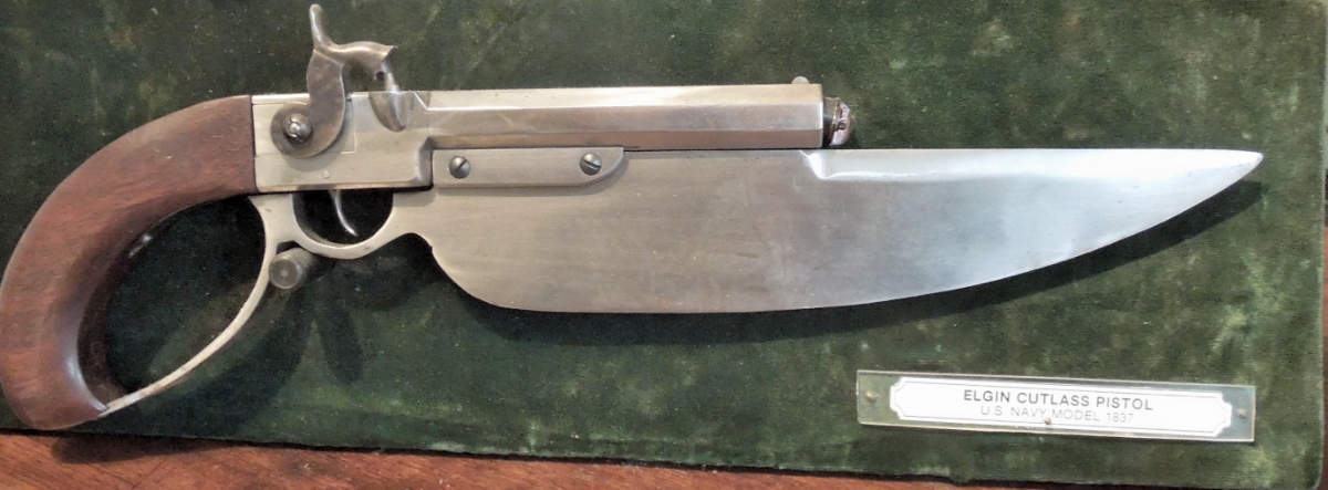 Elgin Cutlass Pistol-Old Glory For Sale at GunAuction.com - 14983552