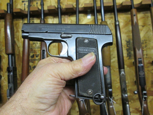 Paramount 32 Acp Ser 855 32 Acp Ser# 855 Very Low In Very Good Cond ...