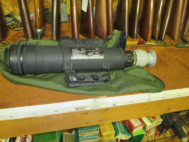 Pvs-2 Night Vision Snipers Scope W/Elcan Base Exc For Sale at ...