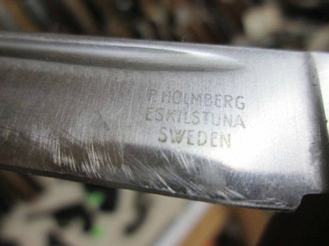 P.Holmberg Beautiful Knife Made In Eskilstuna, Sweden For Sale at ...