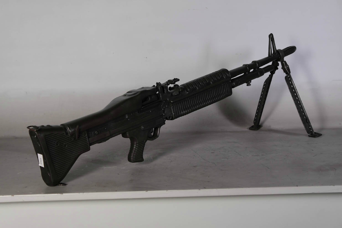 Drr M60 Machine Gun W/Bipod Replica Non Firing For Sale at GunAuction ...
