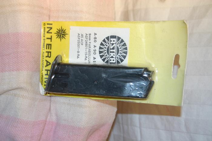 Astra A-80, A-90 15 Round 9mm Magazine For Sale at GunAuction.com - 8704063