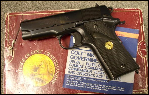 Colt Tank Officers Commander 45 Auto For Sale at GunAuction.com - 7231592