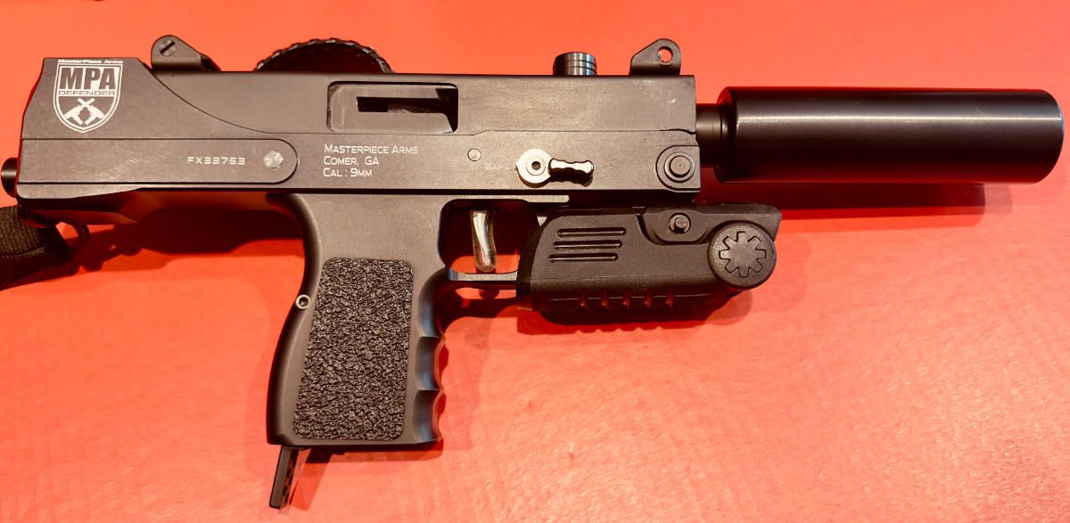 Masterpiece Arms Mpa30t 9mm 4.5" Pistol Barrel Extension 6 (Six) 30rds ...