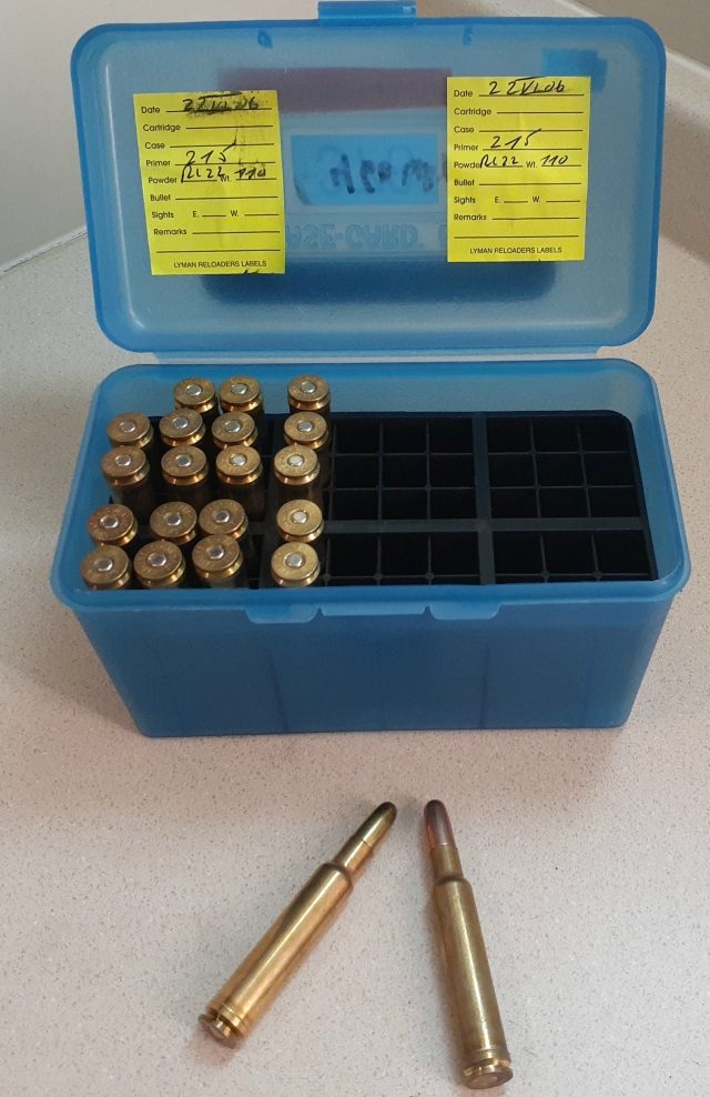 Weatherby 21- 378 Cal Magnum Reloads Bullets R122 Powder .60 Caliber ...